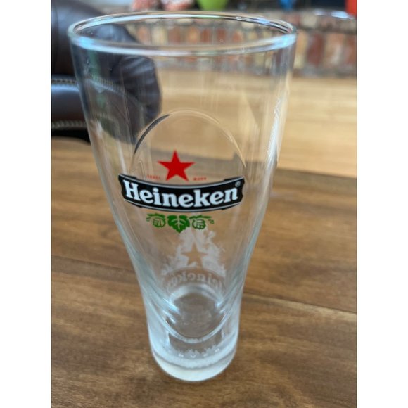 Heineken | Dining | Vintage Pilsner Heineken Beer Glass | Poshmark